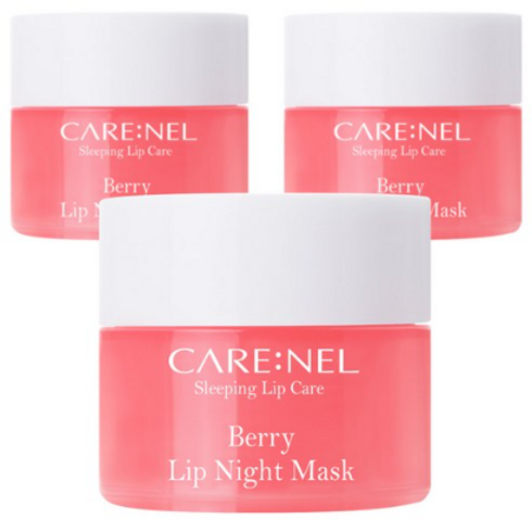 Berry Lip Night Mask Lip Balm 1 piece 3 pieces - maccaron