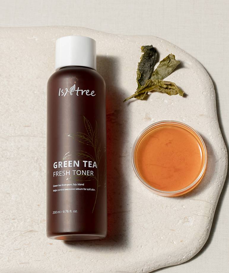 ISNTREE Green Tea Fresh Facial Toner 200ml - Maccaron
