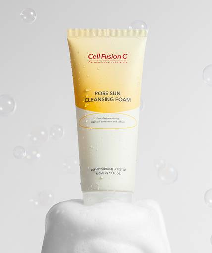 Pore Sun Cleansing Foam 150ml - maccaron