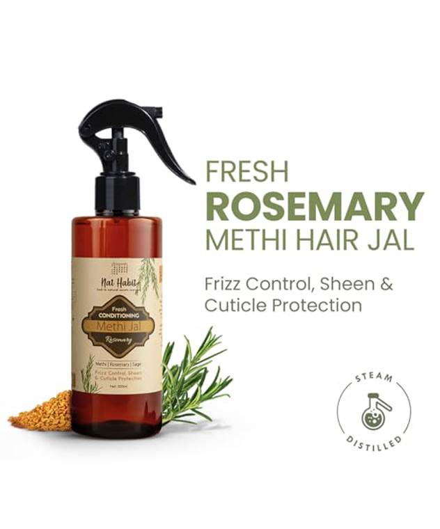 Rosemary Water Hair Mist Spray for Women | Reduces Hairfall ...