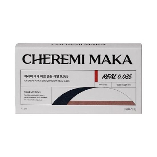 ChereMakka EveCondom Real 0.035 10P - maccaron