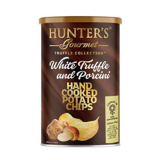 Hunters White Truffle And Porcini Potato Chips 150G - maccaron