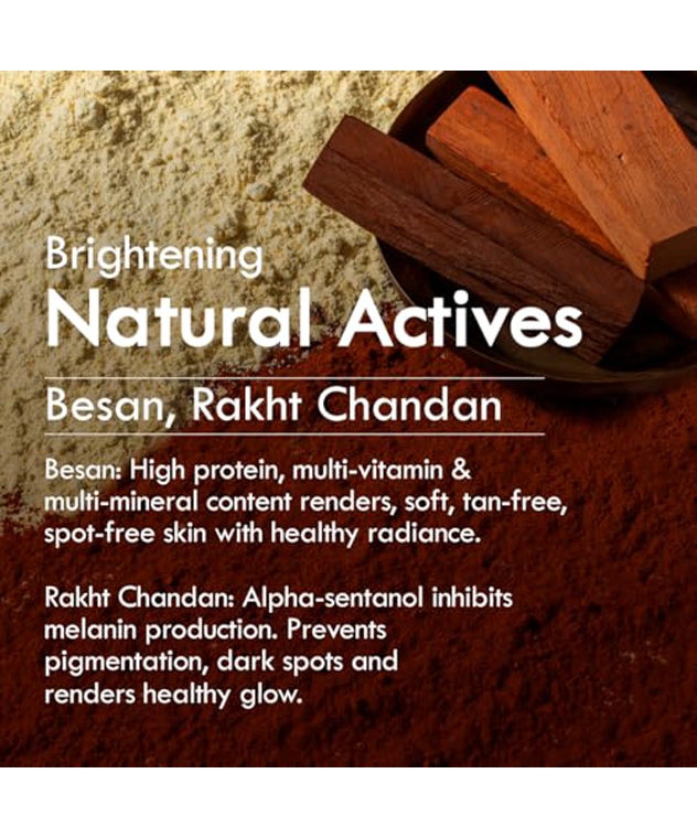 Ubtan Face Wash, Fresh Daily Tikta For Men & Women, Skin Brightening ...
