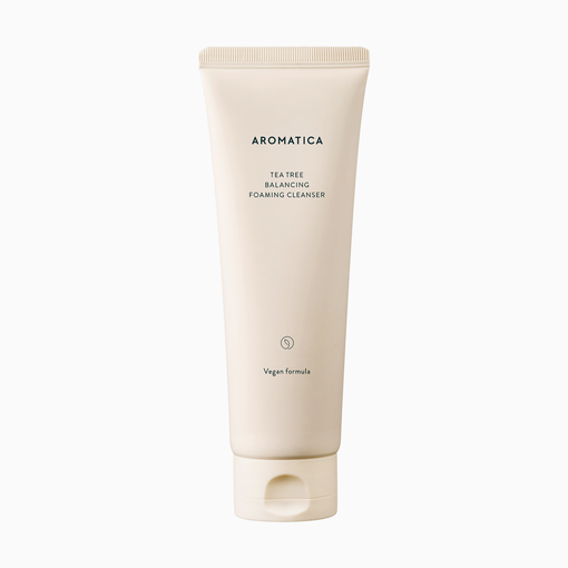 Aromatica Tea Tree Balancing Foaming Cleanser 180g - Maccaron