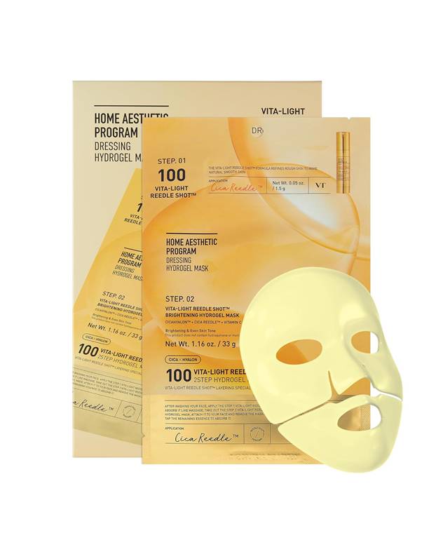 A Reedle Shot 100 2-step Hydrogel Mask Set (6pcs) - maccaron