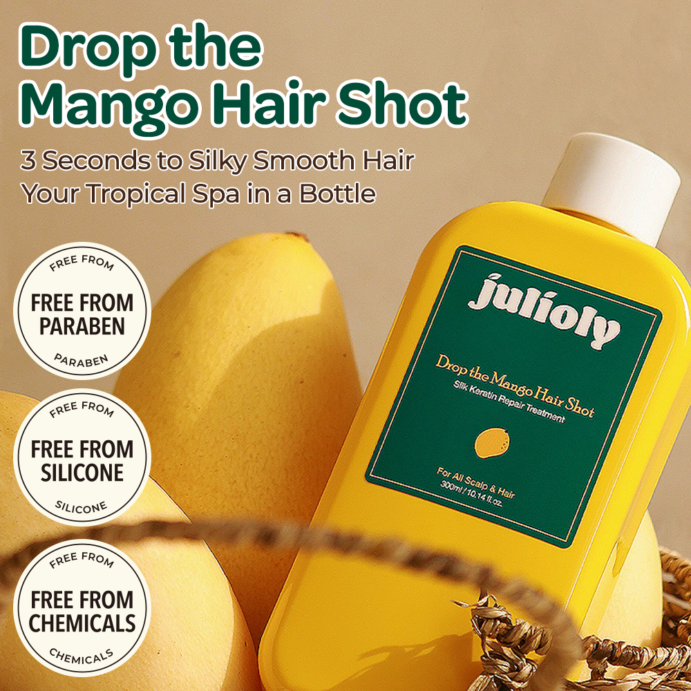 Drop the Mango Hair Shot 300ml - maccaron