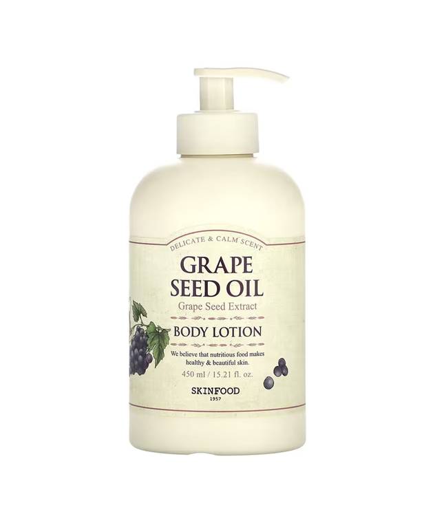 GRAPE SEED OIL BODY LOTION | Korean Body Lotion (450ml) Rich in ...