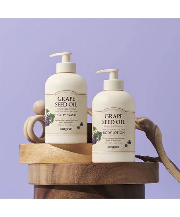 GRAPE SEED OIL BODY LOTION | Korean Body Lotion (450ml) Rich in ...