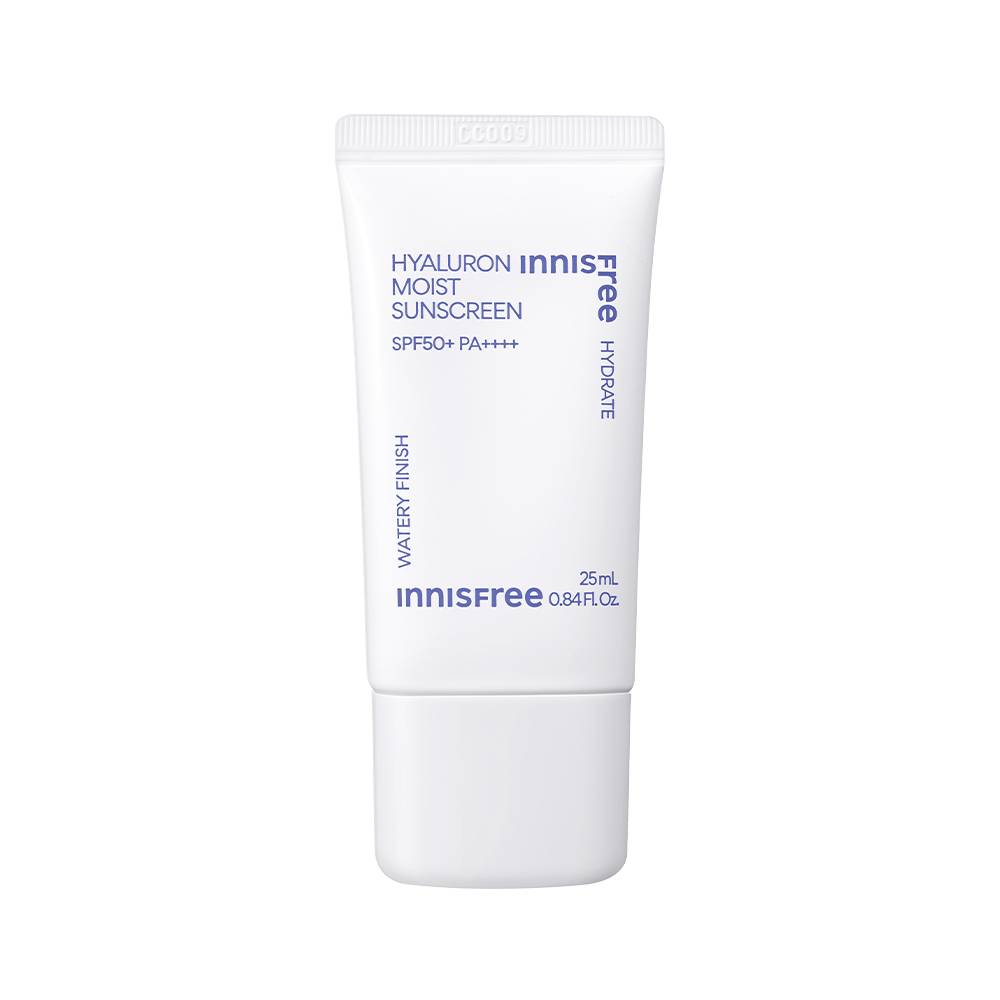 Innisfree Hyaluron Moist Sunscreen SPF50+ PA++++, No White Cast, Watery ...