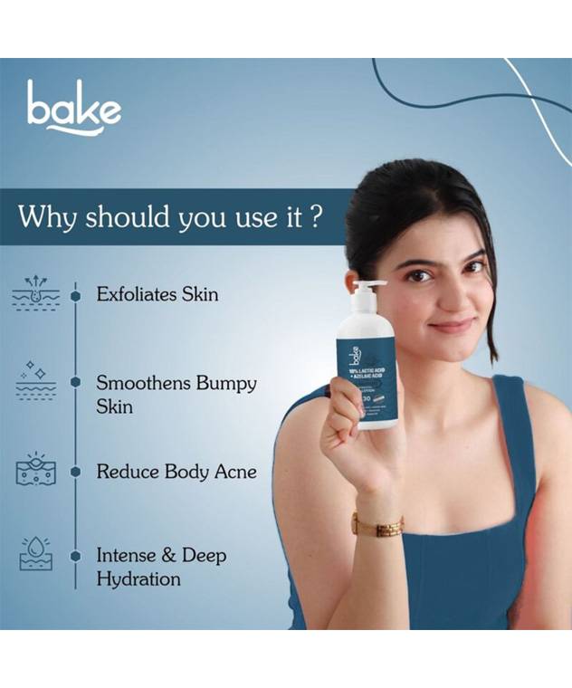 10% Lactic Acid Body Lotion For Bumpy Skin, Exfoliates Skin & Reduces ...