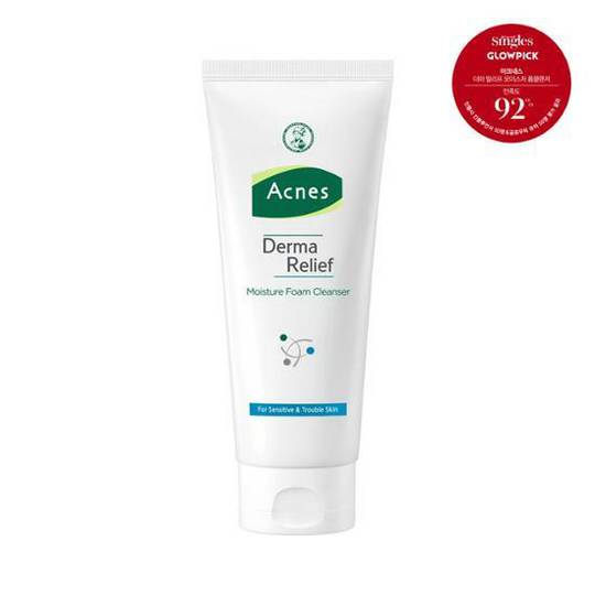 Acnes derma relief moisture foam cleanser store