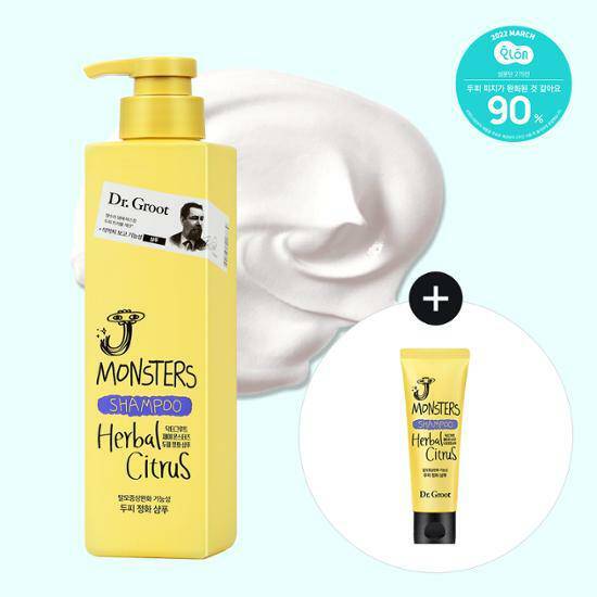 J Monsters Shampoo Posy Musk 400+75ml (oily scalp deep cleansing ...