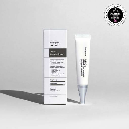 WH-01 Inner Light Up Cream 15g - maccaron