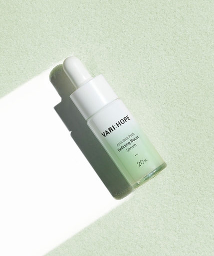 VARI:HOPE Aha Bha Pha Refining Boost Serum 15g - Maccaron.in