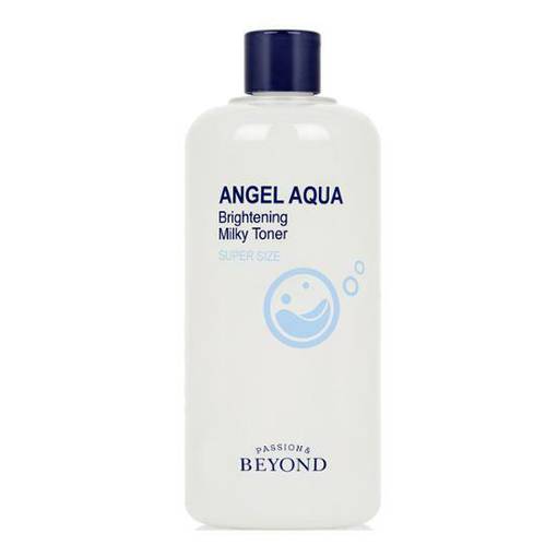 Angel Aqua Brightening Milky Toner 500ml - maccaron