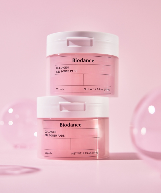 Collagen Gel Toner Pads 60pads / 140g - maccaron