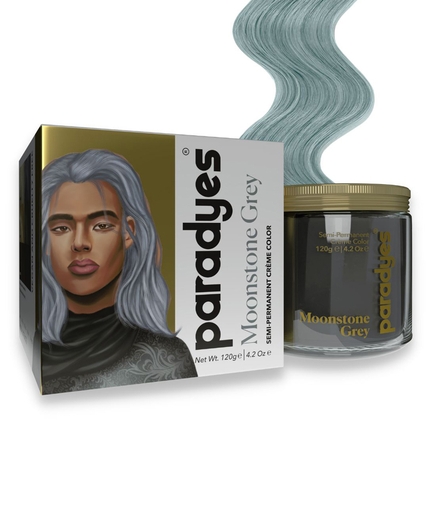 Moonstone Grey Hair Colour - 120gm - maccaron