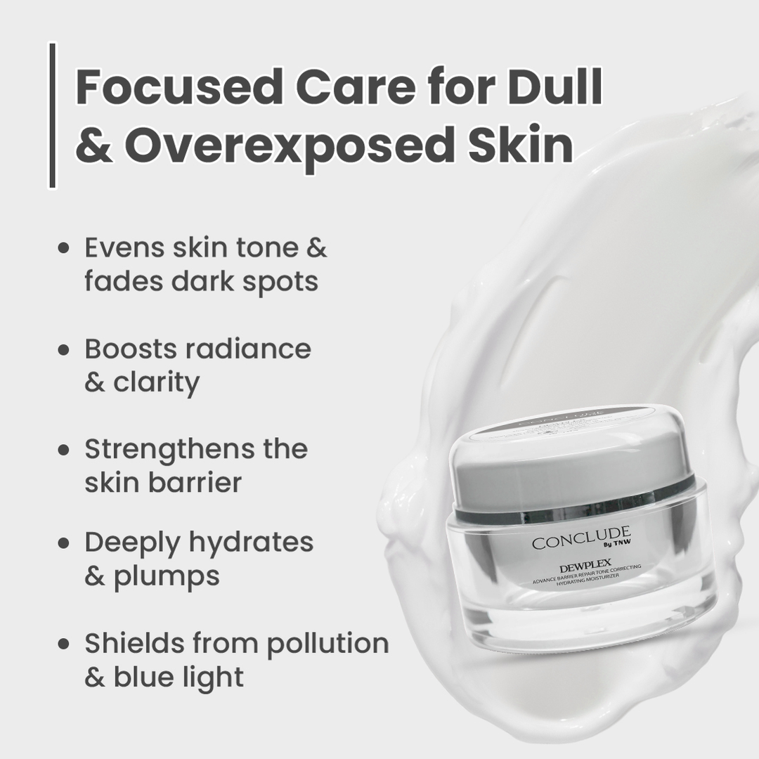 Dewplex Tone Correcting Hydrating Moisturizer | Niacinamide & Melazero ...