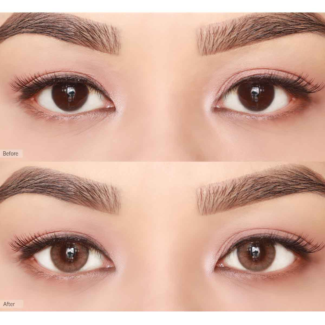 Daily Color Contact Lens - French Shine Hazel (0.00 Plano) - Premium ...