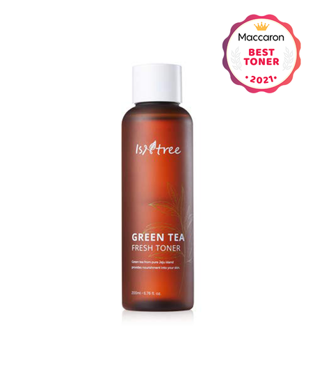 ISNTREE Green Tea Fresh Facial Toner 200ml - Maccaron