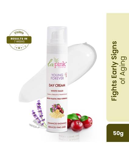 Young Forever Day Cream with White Haldi & Bakuchi | Reduces Fine Lines ...
