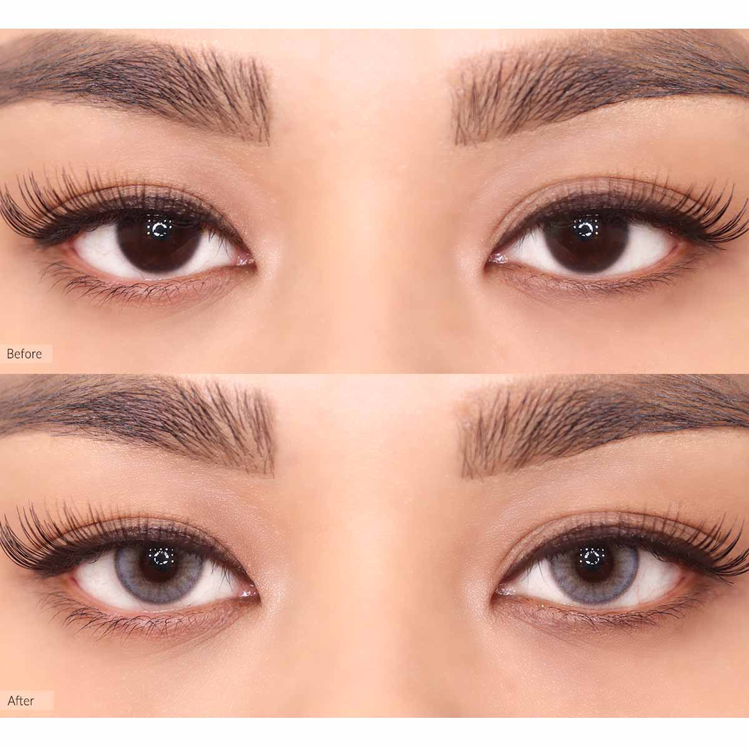 Daily Color Contact Lens - Russian Smoky Grey (0.00 Plano) - Premium ...