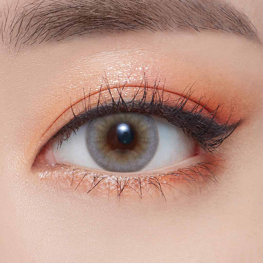 Daily Color Contact Lens - Russian Smoky Grey (0.00 Plano) - Premium ...