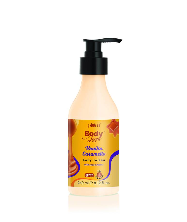 BodyLovin' Vanilla Caramello Body Lotion With Cocoa Butter & Vitamin B5 ...