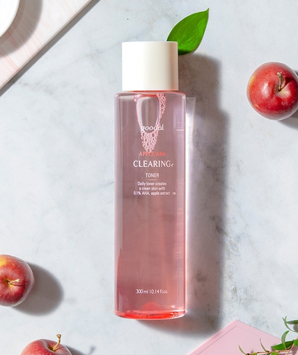 Goodal : Goodal Apple AHA Clearing Toner Brightening India | Maccaron