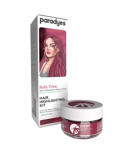Paradyes Ruby Wine Highlighting Kit - 100gm