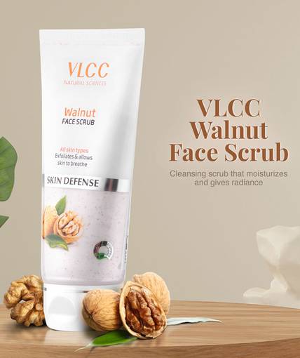 Walnut Face Scrub- 80 g - For Remove Dirt, Impurities & Control Acne ...